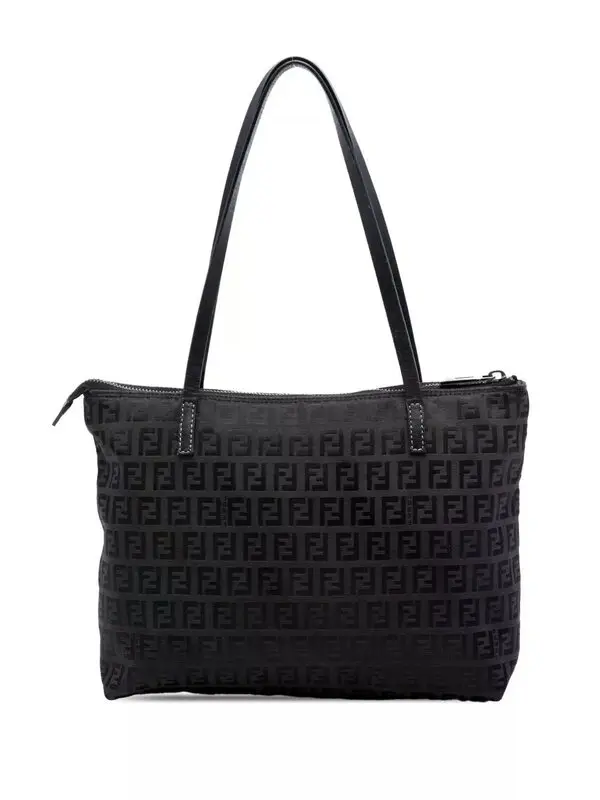 Fendi Zucchino Canvas Tote Bag