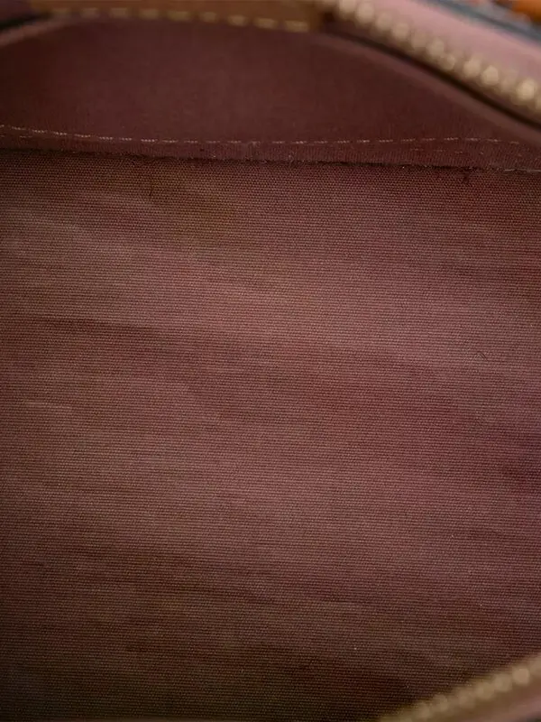 LOUIS VUITTON Monogram Vernis Alma Bb Satchel - Brown