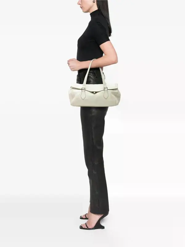 Prada Vitello Daino Easy Shoulder Bag - White