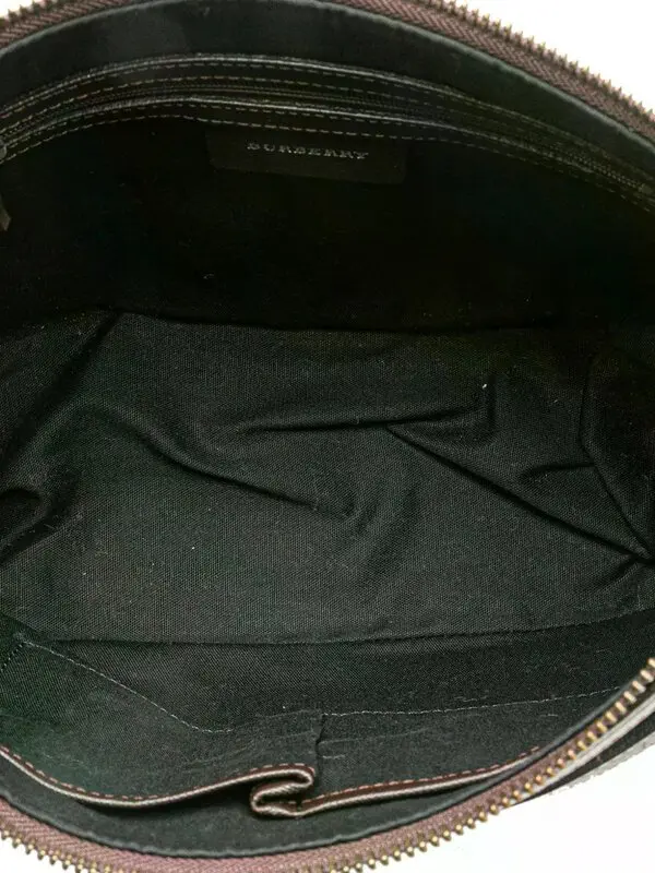 Burberry Nova Check Canvas Shoulder Bag