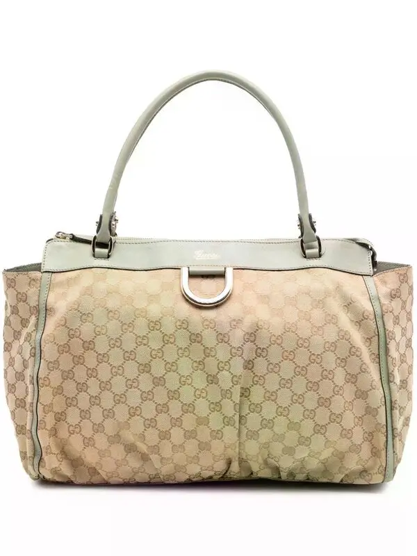 Gucci Gg Canvas Abbey D Ring Tote Bag
