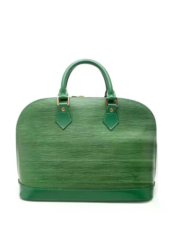 LOUIS VUITTON Epi Alma Pm Handbag - Green