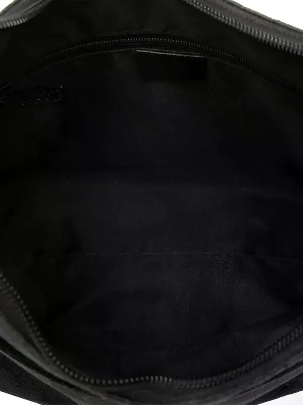 Gucci Gg Canvas Shoulder Bag - Black