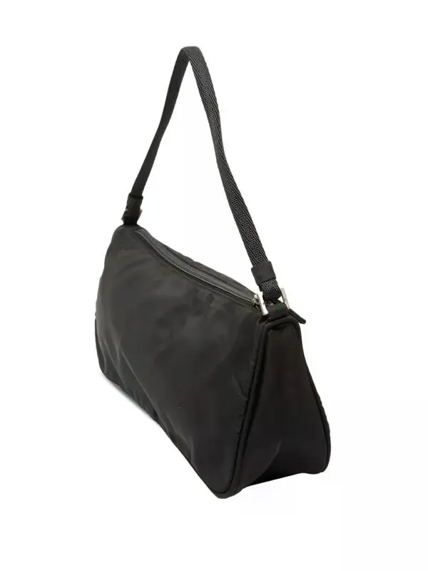 Prada Tessuto Pochette Shoulder Bag - Black