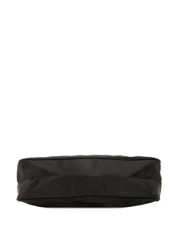Prada Tessuto Pochette Shoulder Bag - Black
