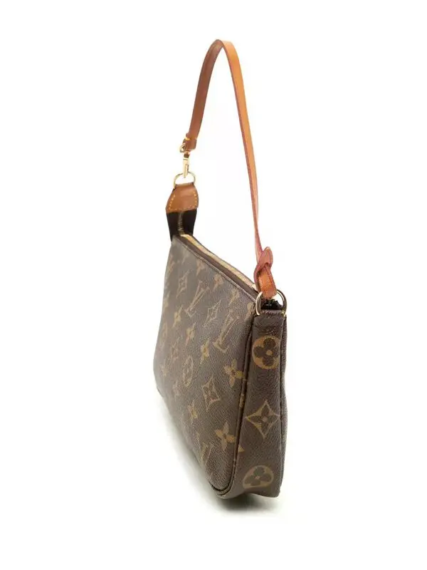 LOUIS VUITTON Monogram Pochette Accessoires Shoulder Bag - Brown