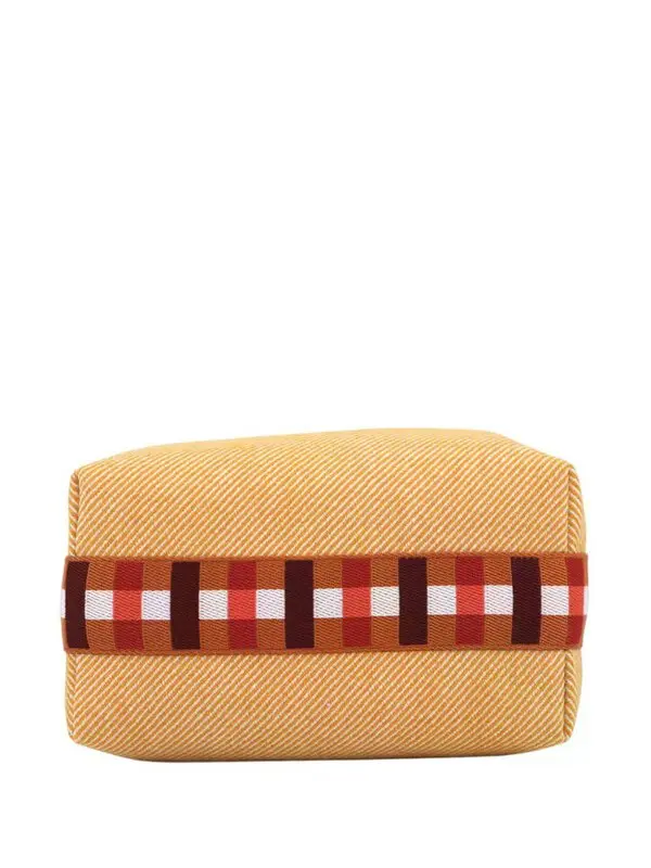 Hermès Small Wool Case Vanity Bag - Orange