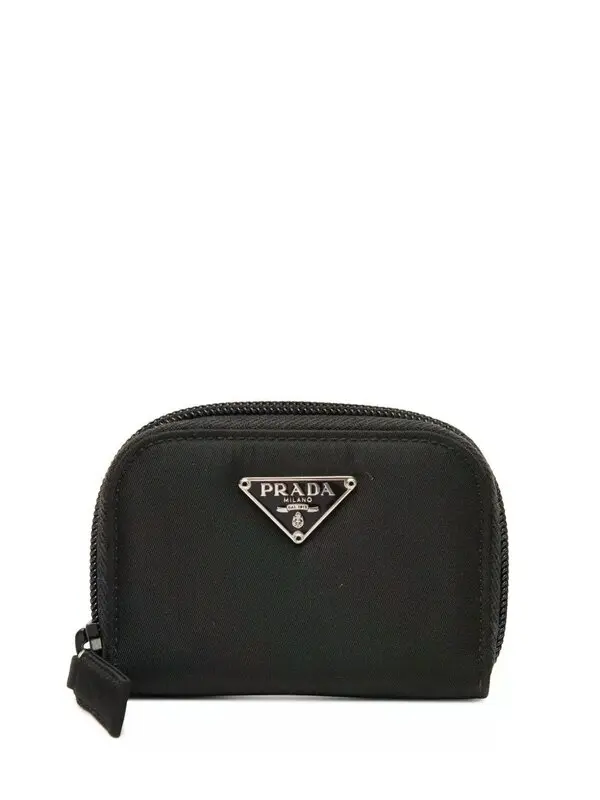 Prada 2000-2013 Tessuto Coin Pouch - Black