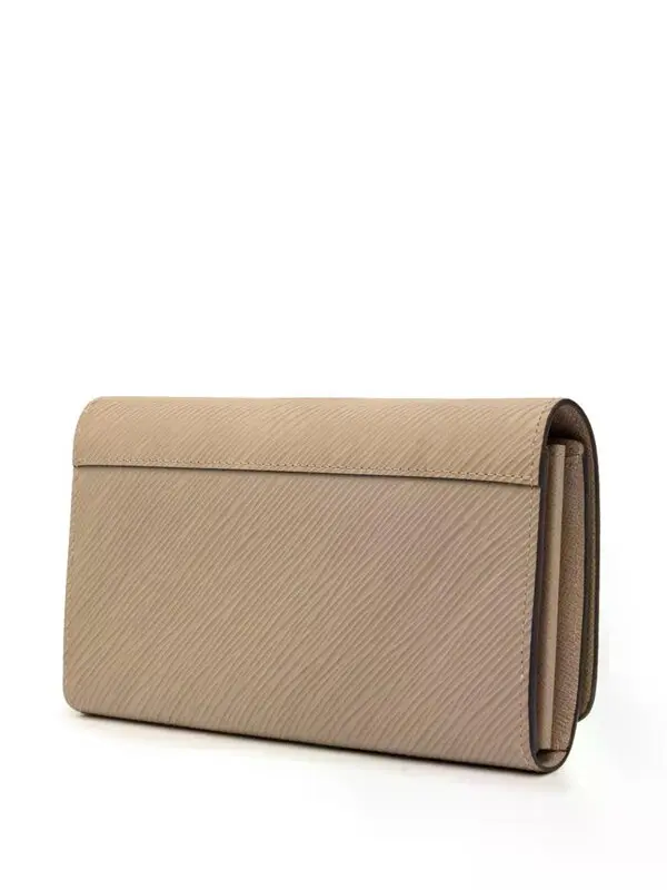 LOUIS VUITTON 2019 Epi Twist Wallet Long Wallets