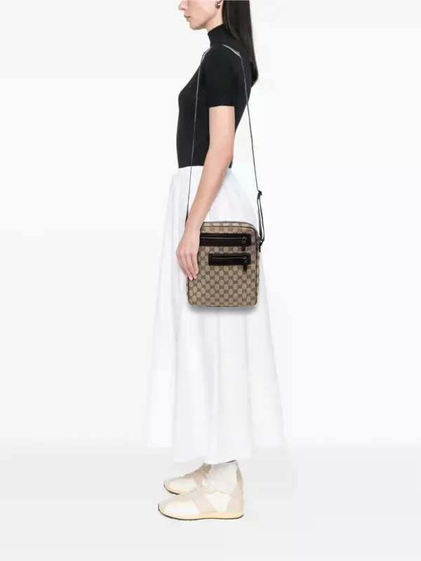 Gucci Gg Canvas Crossbody Bag
