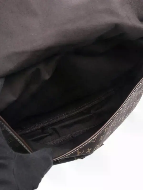 LOUIS VUITTON Monogram Mini Lin Saumur 30 Crossbody Bag