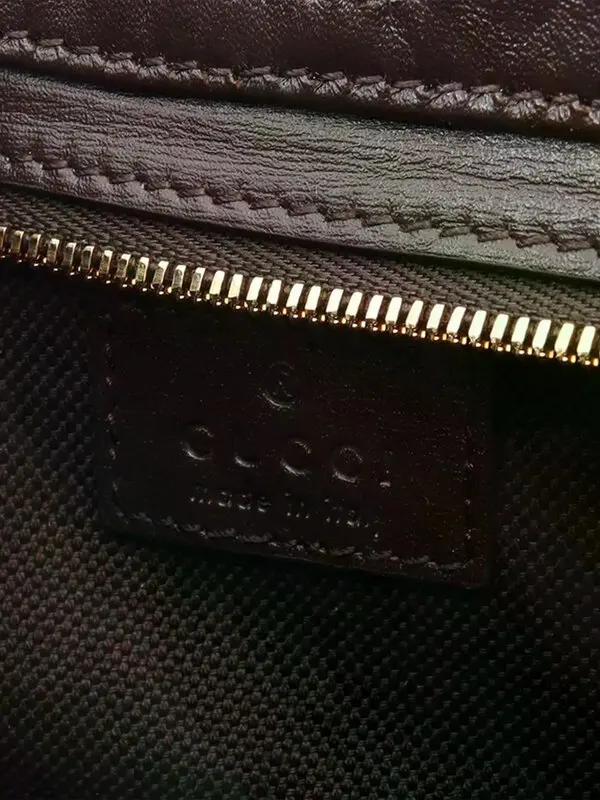 Gucci Mini Gg Canvas Web Moon Side Shoulder Bag