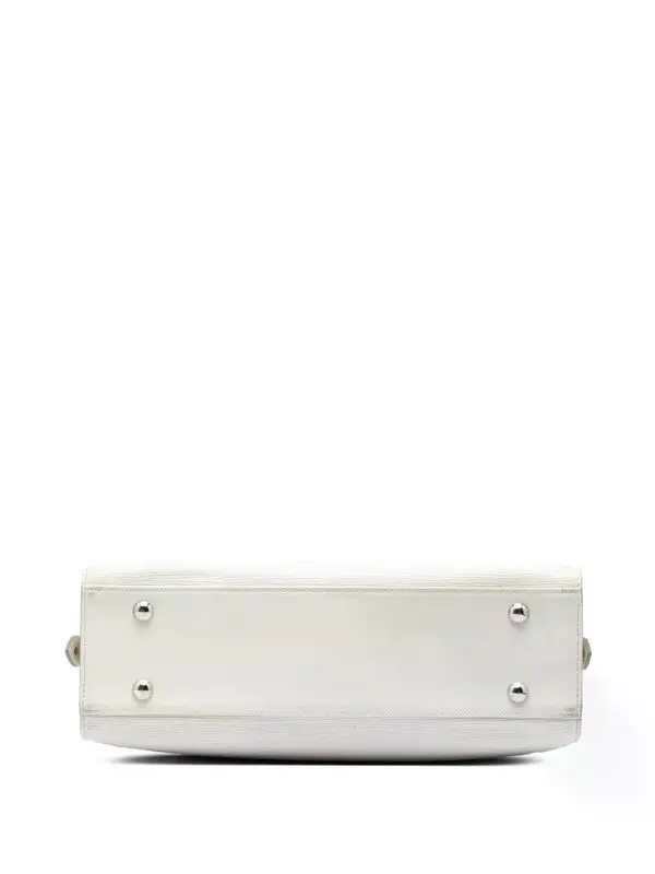 LOUIS VUITTON Epi Pont Neuf Gm Handbag - White