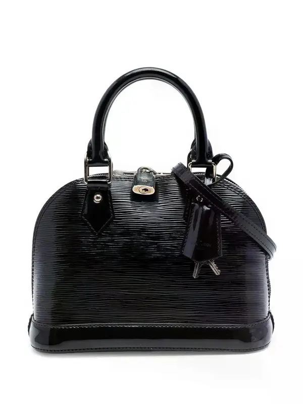 LOUIS VUITTON Electric Epi Alma Bb Satchel