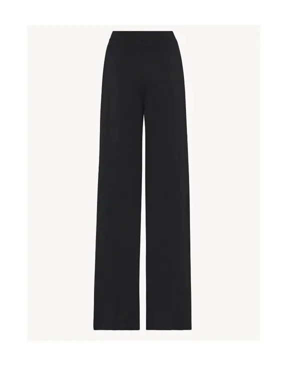 THE ROW High-waisted Wide-leg Trousers