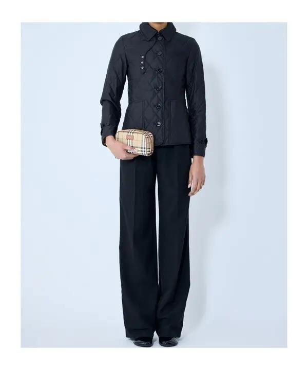 Burberry Long Sleeve Quilted Jacket