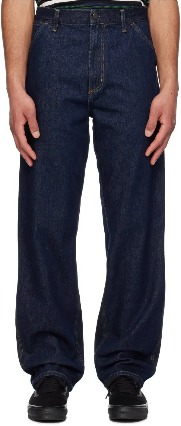 Carhartt Work In Progress Single Knee Jeans - Black