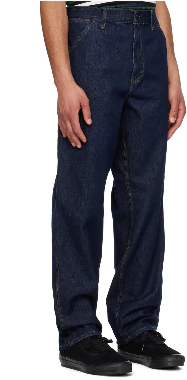 Carhartt Work In Progress Single Knee Jeans - Black