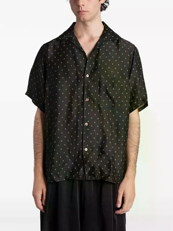 Needles Polka-dot Short-sleeve Shirt