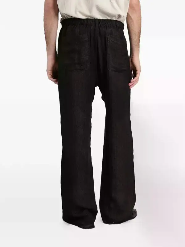 Needles Drawstring Waist Wide-leg Trousers