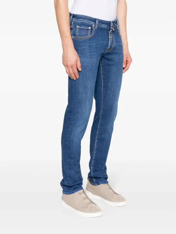 Jacob Cohen Nick Mid-rise Slim-fit Jeans