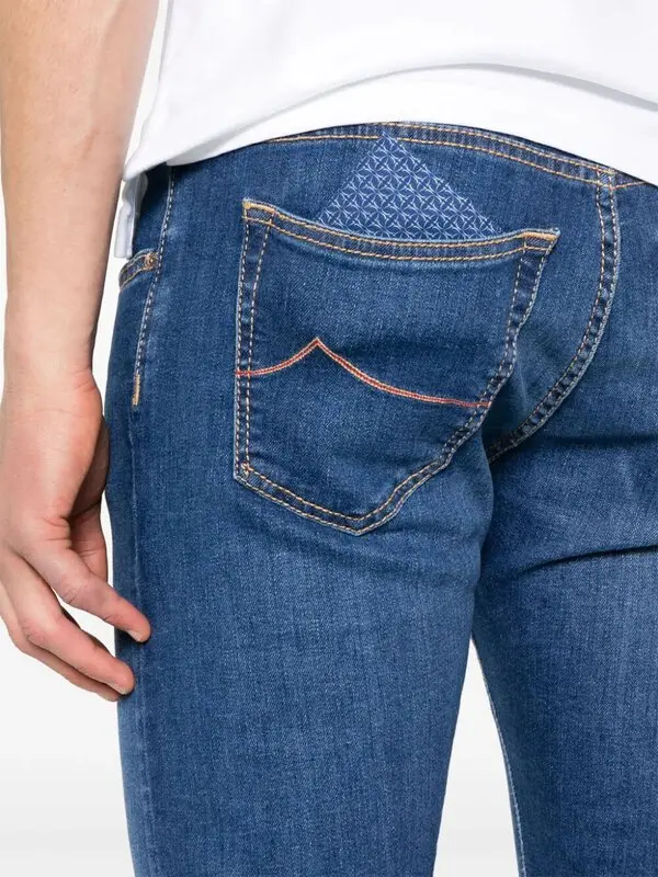 Jacob Cohen Nick Mid-rise Slim-fit Jeans