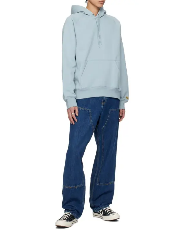 Carhartt Work In Progress Denim Trousers With Multi-pocket Detailing
