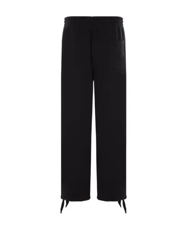 Off-White Drawstring Wide Leg Trousers