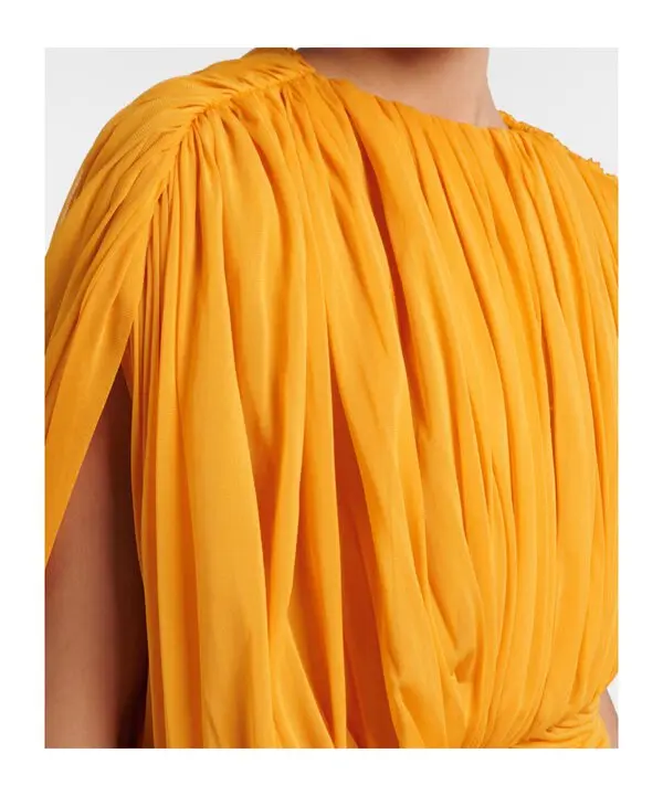 Tove Draped Knit Maxi Dress