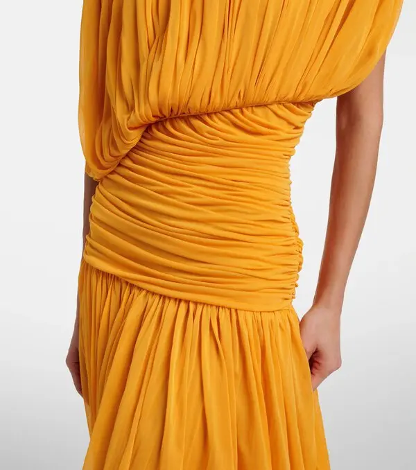 Tove Draped Knit Maxi Dress