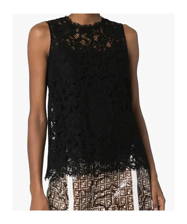 Dolce & Gabbana Sleeveless Lace Top