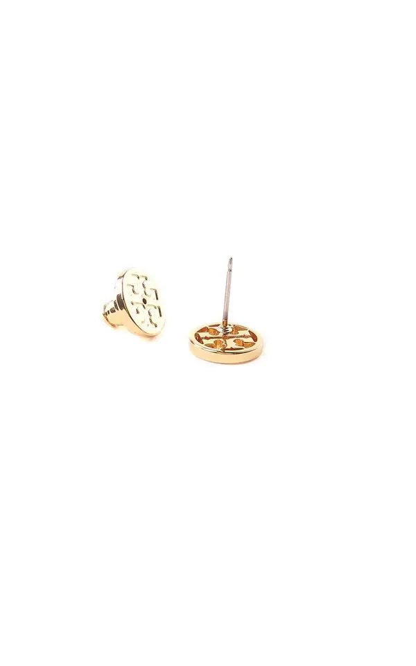Tory Burch Signature Logo Earrings