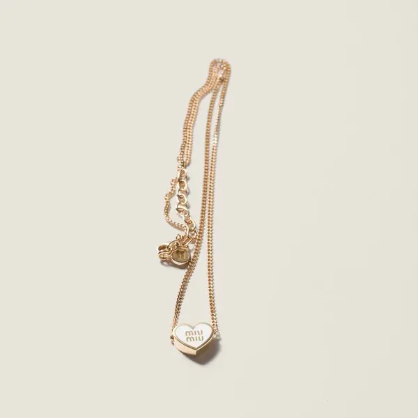 Miu Miu Collier En Métal