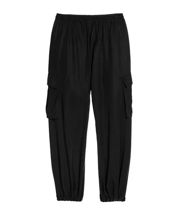 Y3 Drawstring Wide-leg Trousers