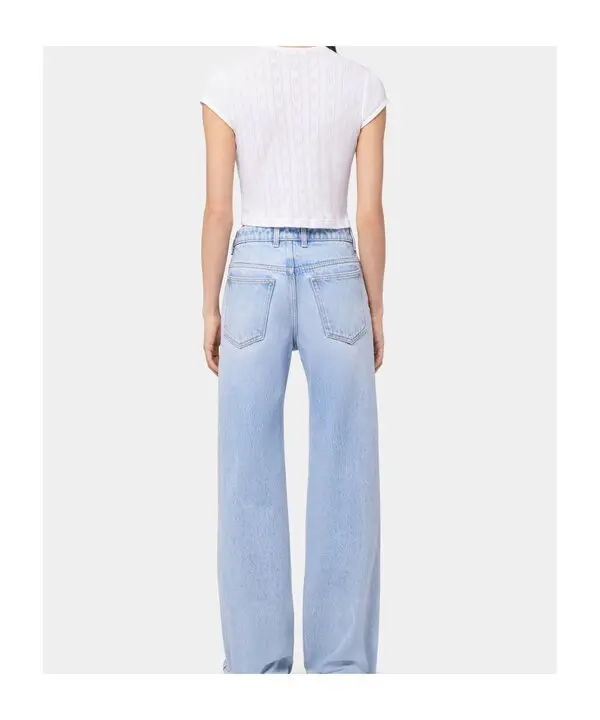 Rabanne Printed Cap Sleeves T-shirt