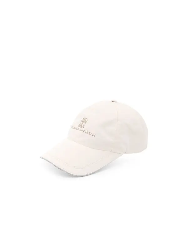 Brunello Cucinelli Logo Embroidered Baseball Cap