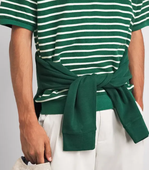 Polo Ralph Lauren Cotton Mesh Stripe Relaxed Polo Shirt