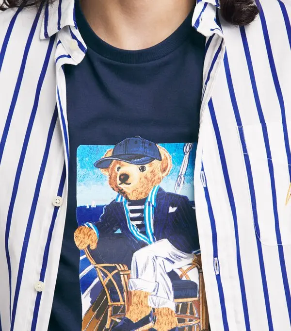 Polo Ralph Lauren Cotton Polo Bear T-shirt