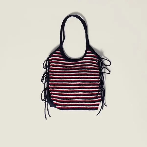 Miu Miu Crocheted Top Handle Bag