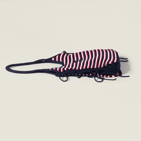 Miu Miu Crocheted Top Handle Bag