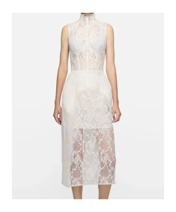 Acne Studios Lace Corset Dress
