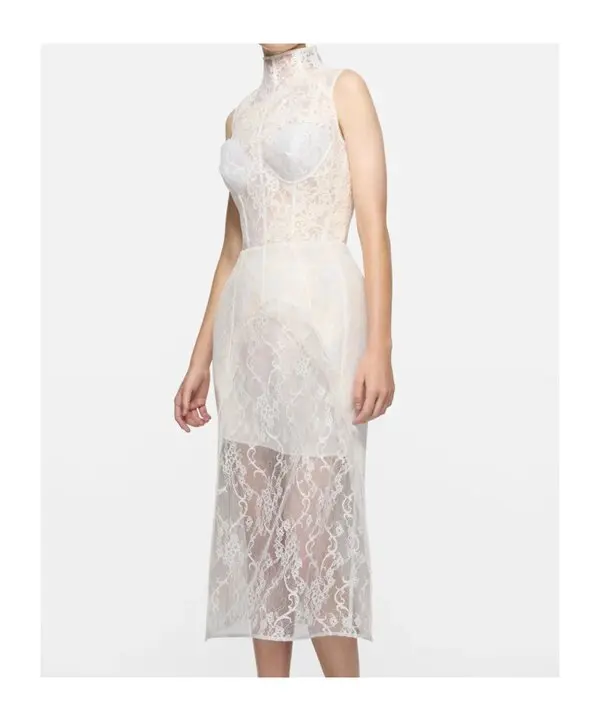 Acne Studios Lace Corset Dress