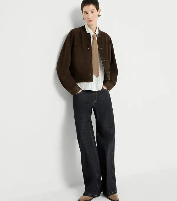 Brunello Cucinelli No-fade Loose Jeans - Blue