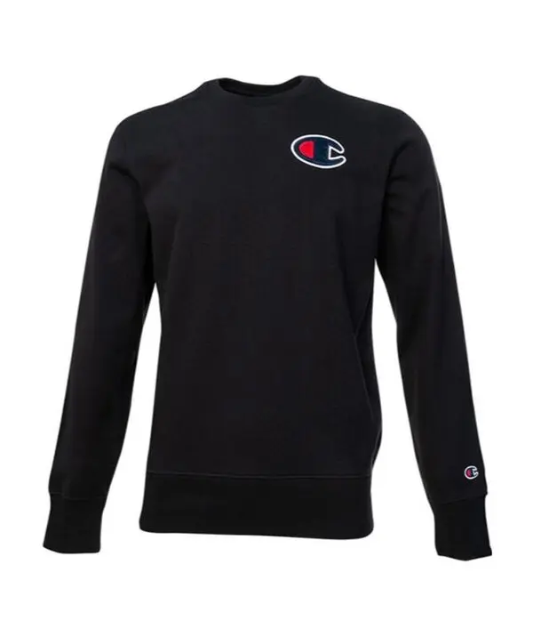 Champion Logo Sweater - Black