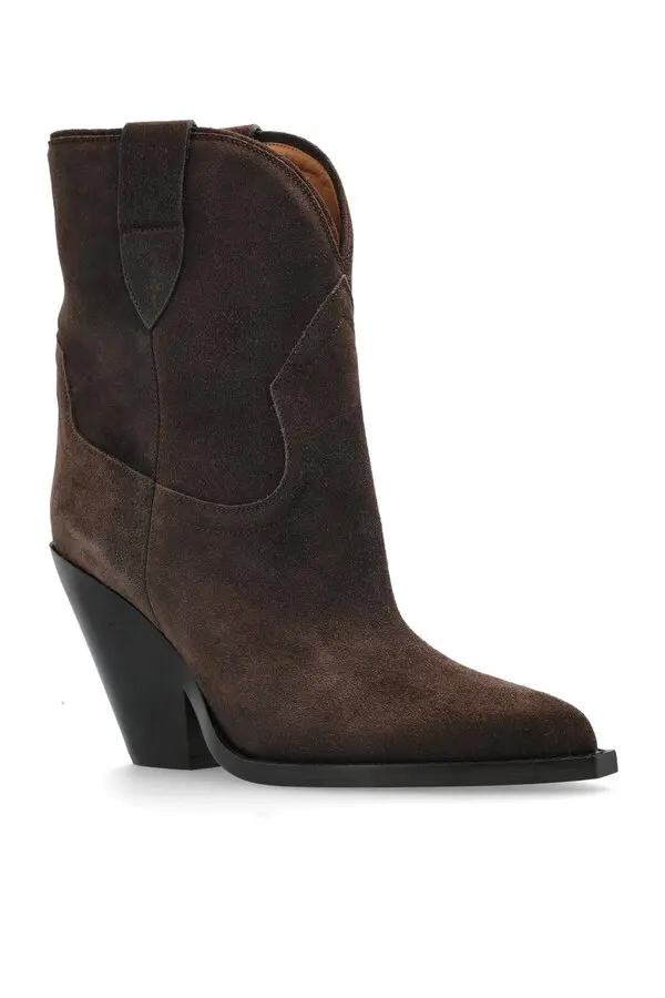 Isabel Marant Étoile Leyane Pointed Toe Ankle Boots