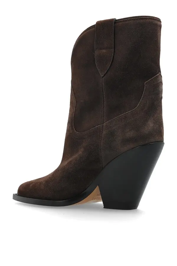 Isabel Marant Étoile Leyane Pointed Toe Ankle Boots