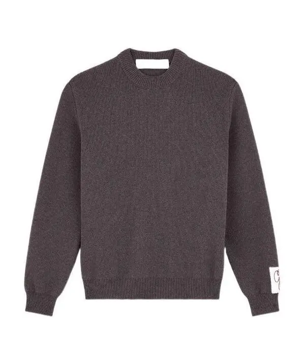 GOLDEN GOOSE Crewneck Knit Jumper - Black