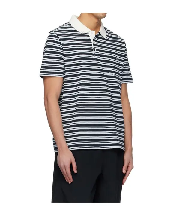 A.p.c. Oscar Striped Polo Shirt
