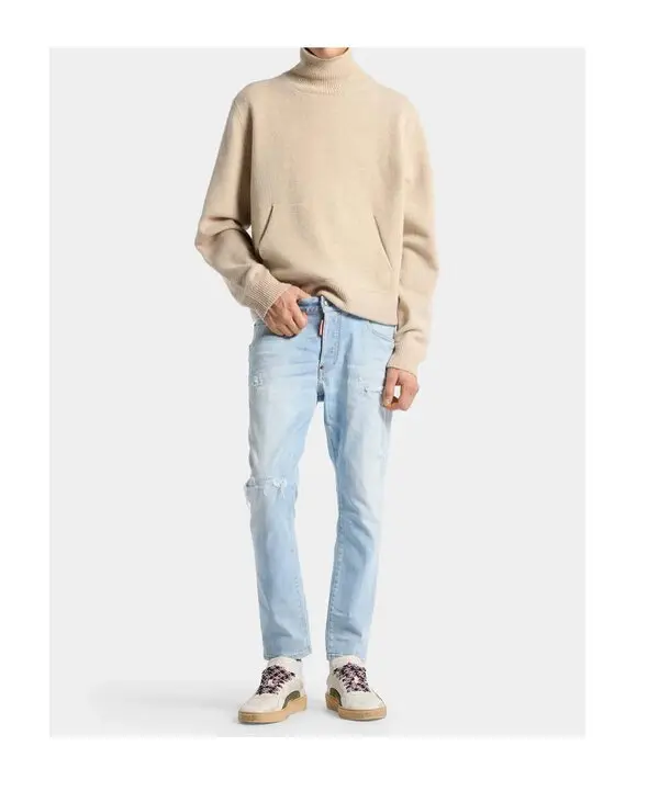 Dsquared2 Skater Tapered Distressed Jeans