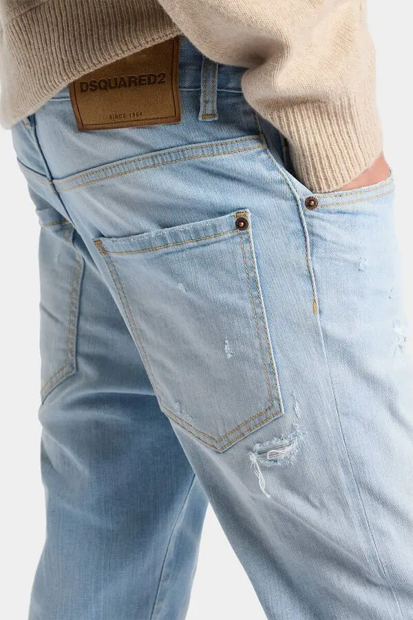 Dsquared2 Skater Tapered Distressed Jeans